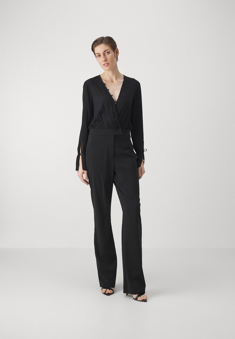 Patrizia Pepe TUTA SUITPANTS - Jumpsuit - nero/black - Zalando.co.uk