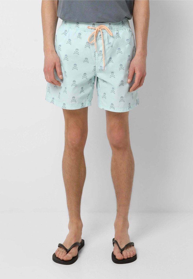 Scalpers SKULL - Swimming shorts - water/turquoise - Zalando.de