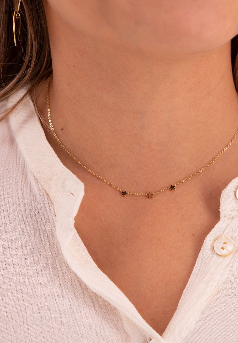 My Jewellery THREE STARS - Collier - gold coloured/doré - ZALANDO