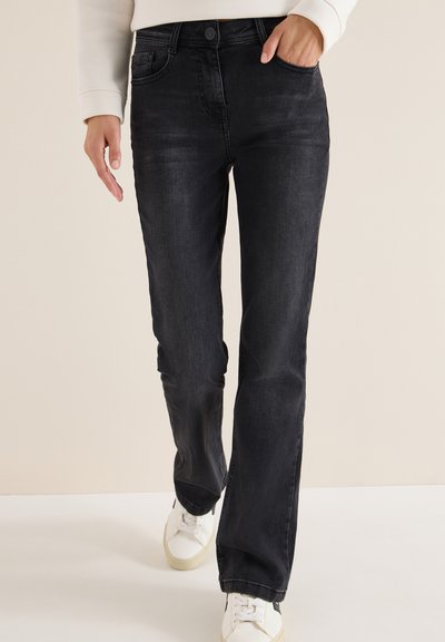 LTB ROXY - Flared Jeans - black to black/black denim - Zalando.ch