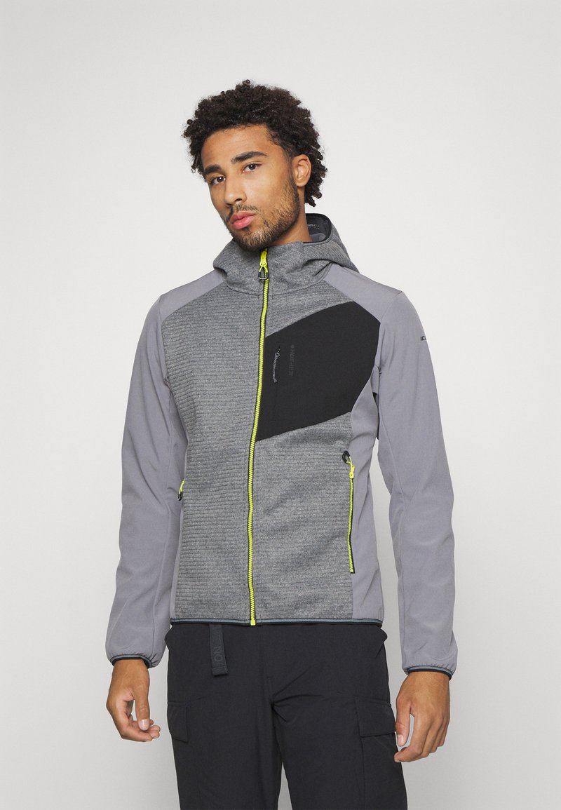 Icepeak DANFORT - Soft shell jacket - grey - Zalando.ie