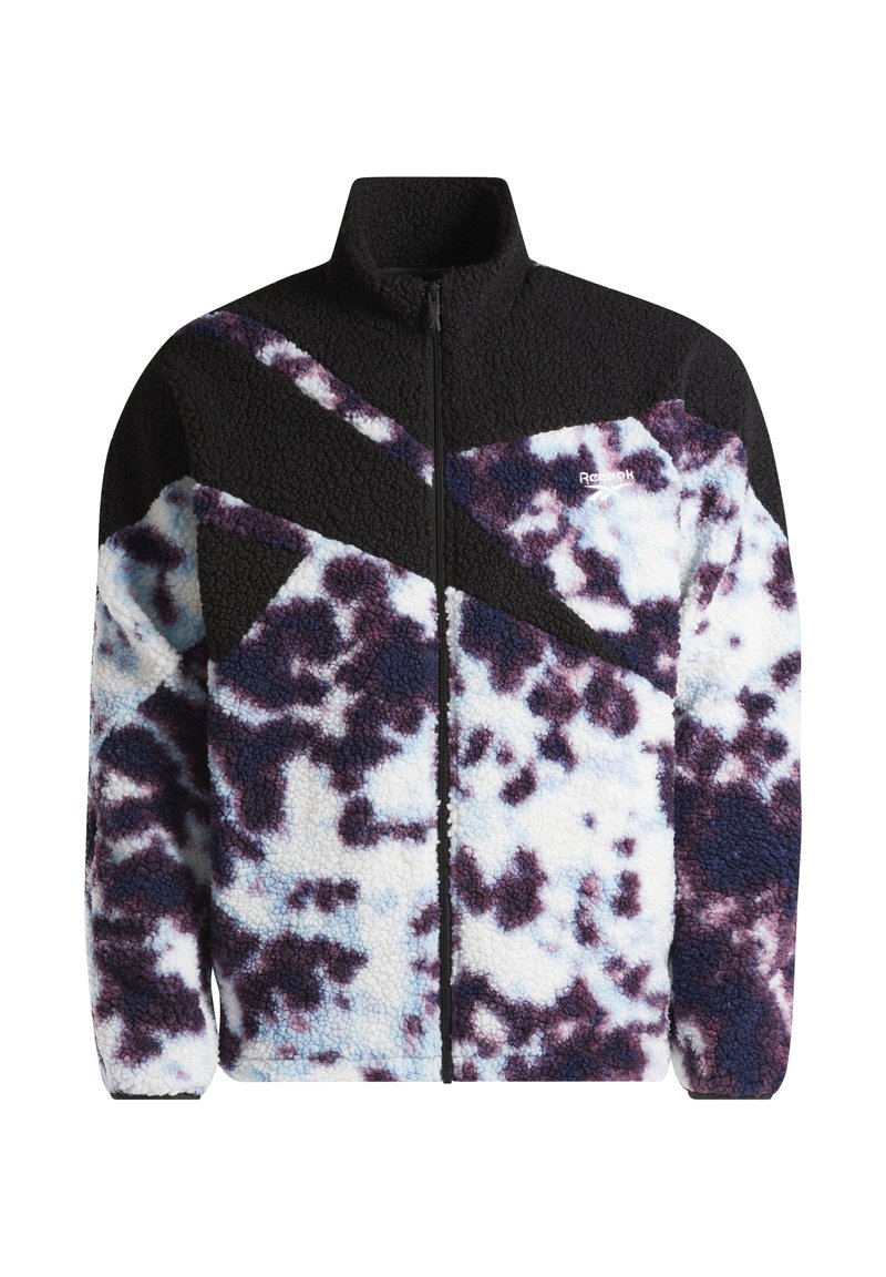 Reebok Classic VECTOR HI PILE - Fleecejacke - black midnight plum ...