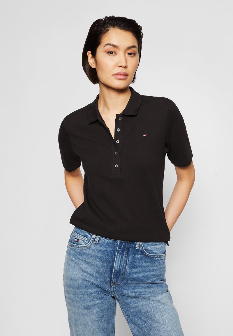 Tommy Hilfiger REG - Polo - black/nero - Zalando.it