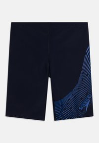 Speedo BOYS MEDLEY LOGO JAMMER - Swimming trunks - true navy/dark blue ...