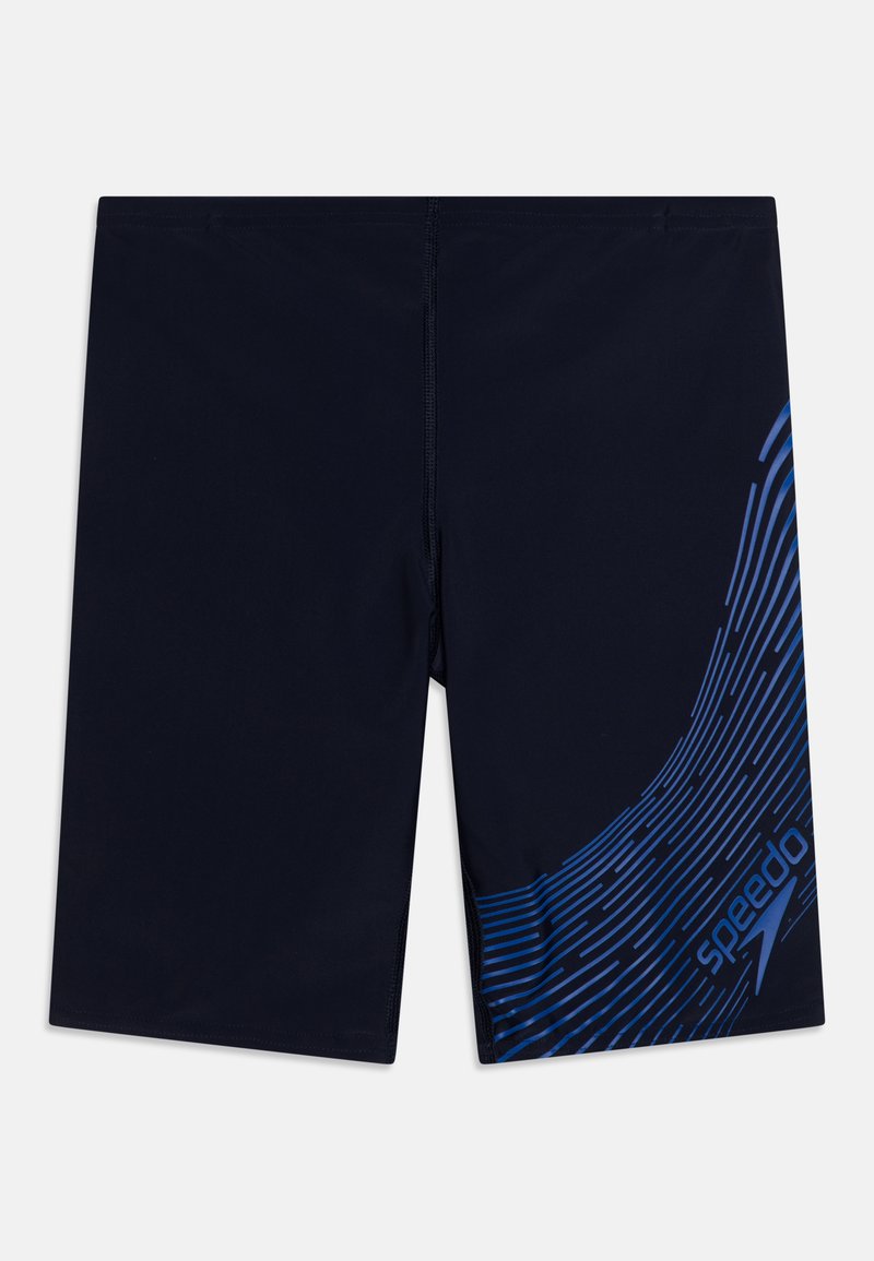 Speedo BOYS MEDLEY LOGO JAMMER - Boxer de înot - true navy/bleumarin ...
