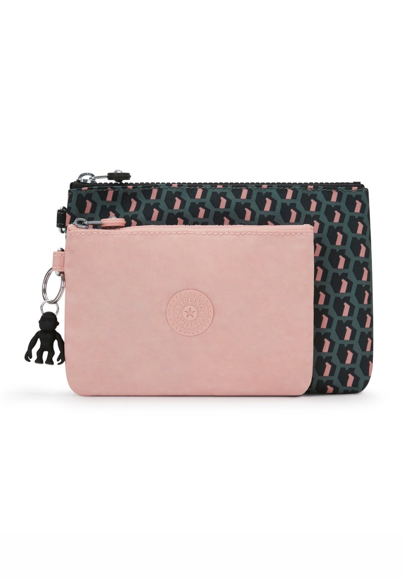 Kipling DUO POUCH - Monedero - k pink/negro - Zalando.es
