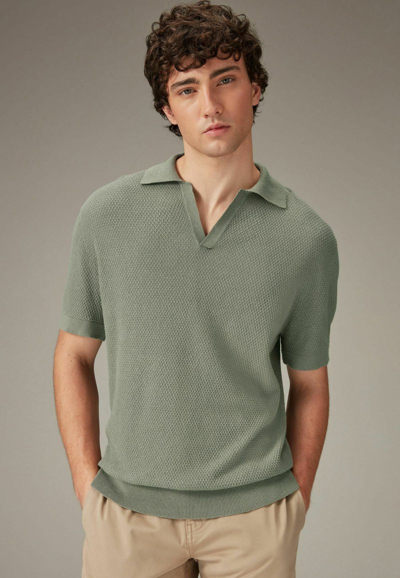 Next REGULAR FIT - Piké - green/grön - Zalando.se