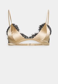 Fleur du Mal CHERIE LACE TRIANGLE BRA - Underwired bra - bubbly/gold ...