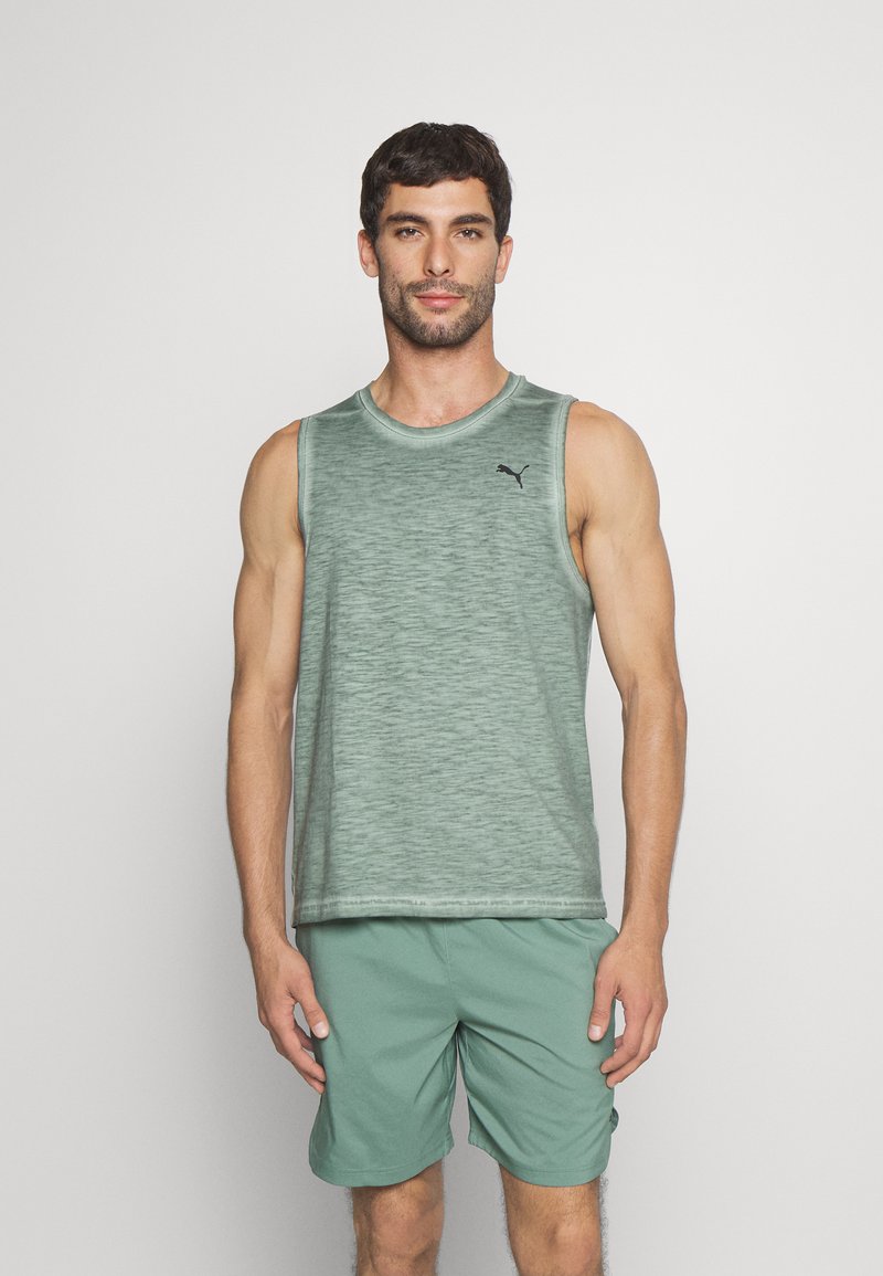 Puma STUDIO FOUNDATION WASH TANK - Top - eucalyptus/grün - Zalando.de