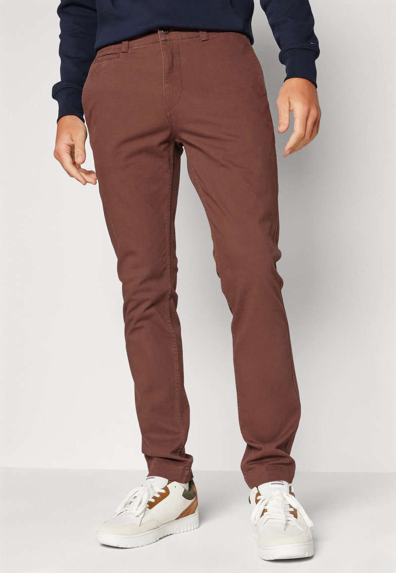 DOCKERS ALPHA SKINNY - Chino - shaved chocolate/marrone - Zalando.it