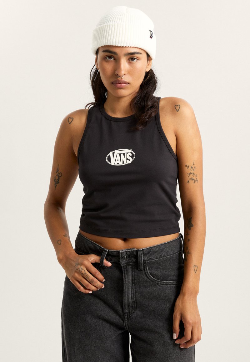Vans OVAL LOGO - Top - black/negro - Zalando.es