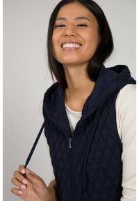 GINA LAURA Sweat zippé - dark blue/bleu marine - ZALANDO.CH