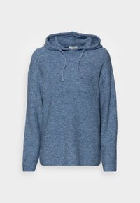 Kaffe MARISSA - Sweat à capuche - infinity melange/bleu - ZALANDO.FR