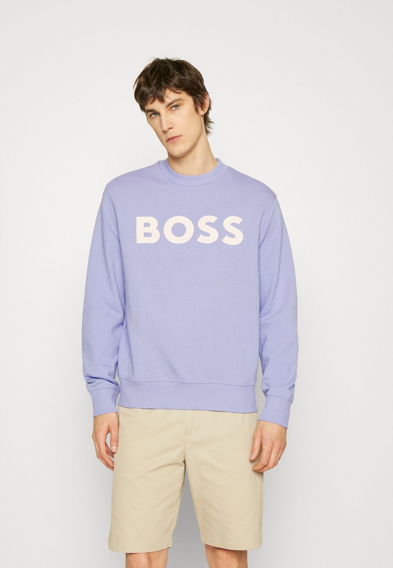BOSS WEBASICCREW - Collegepaita - light pastel purple/violetti - Zalando.fi
