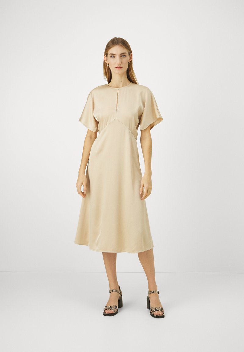 MICHAEL Michael Kors FLUTTER - Cocktail dress / Party dress - buff ...