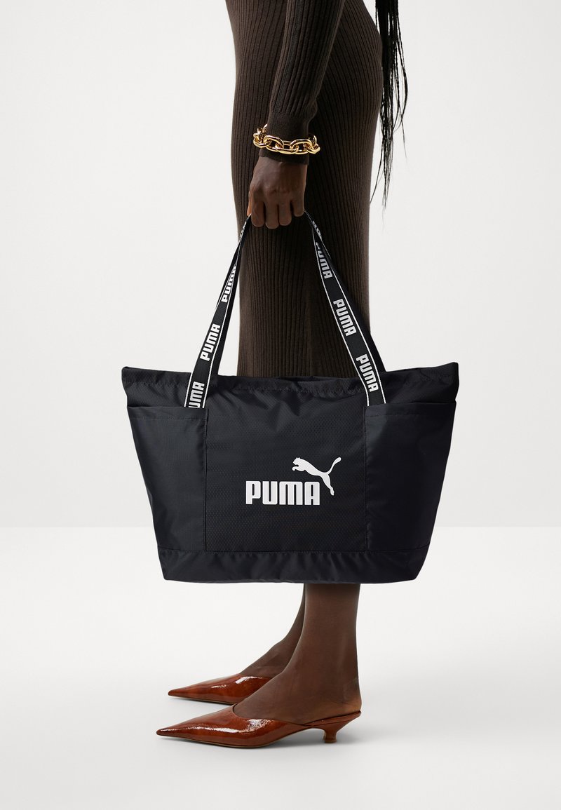 Puma CORE BASE LARGE SHOPPER - Shopping bag - black/nero - Zalando.it