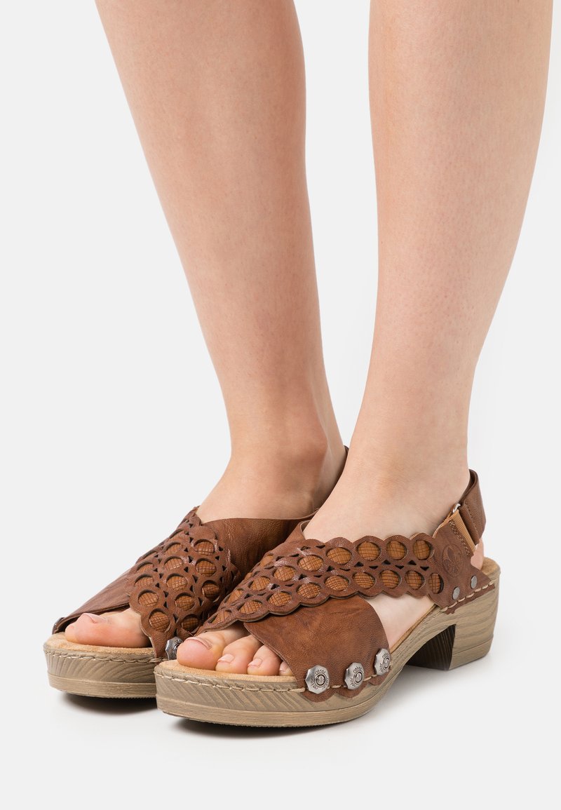 Rieker Clogs - braun/brown - Zalando.ie