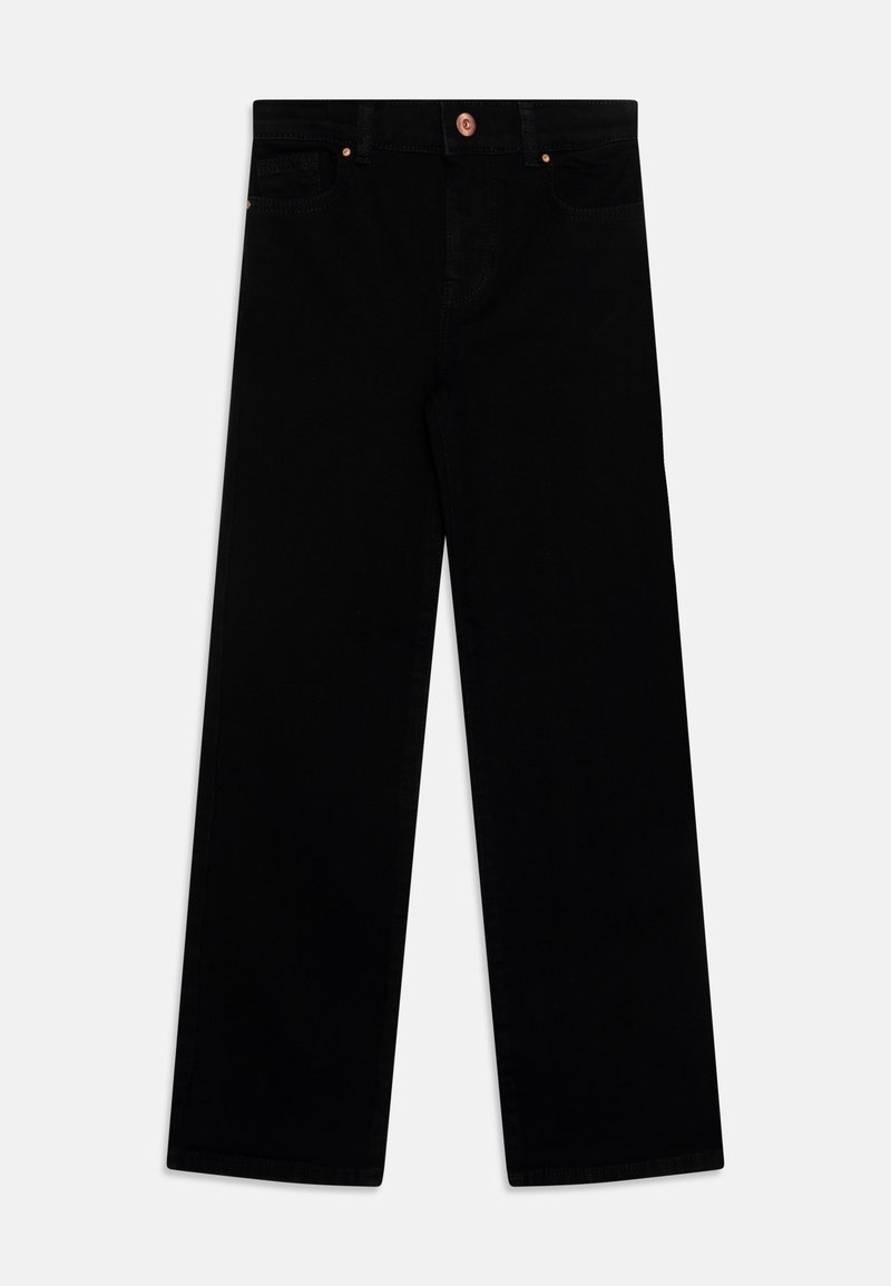 ONLY GIRLS KOGJUICY - Straight leg jeans - black/black denim - Zalando.ie