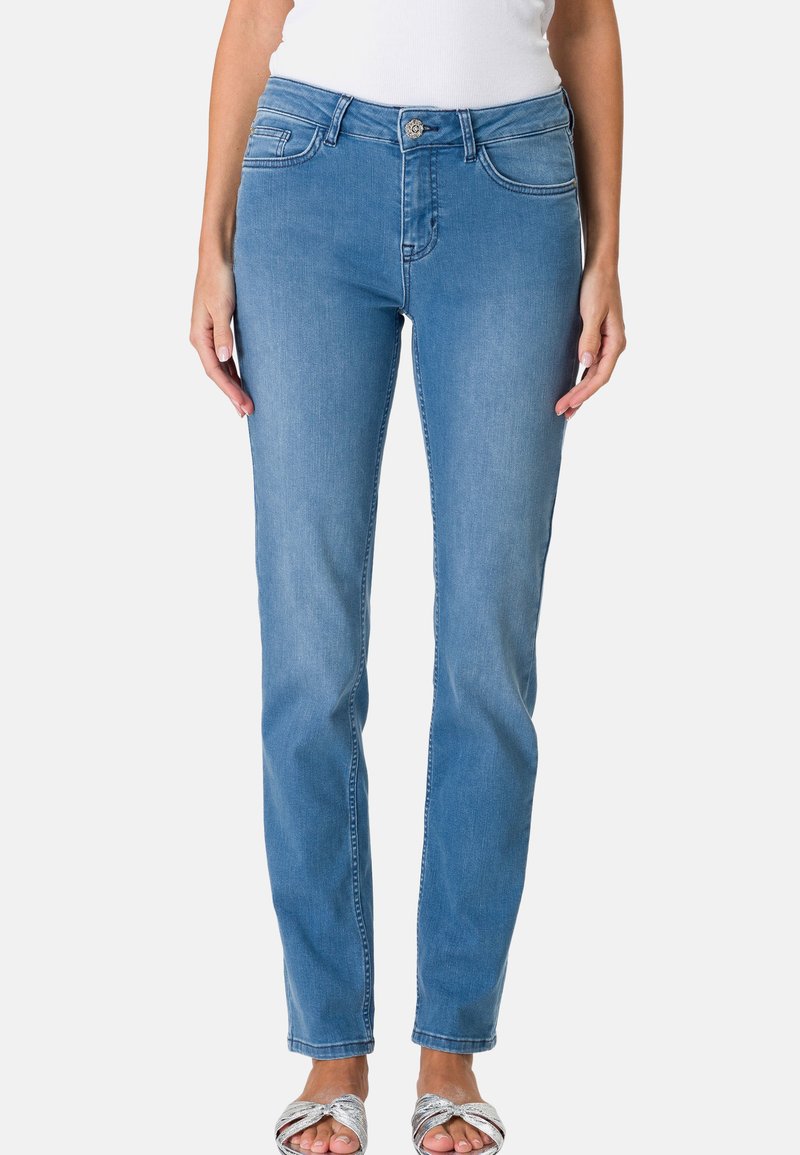 zero STYLE ORLANDO - Jeans Slim Fit - light blue denim/blå - Zalando.dk