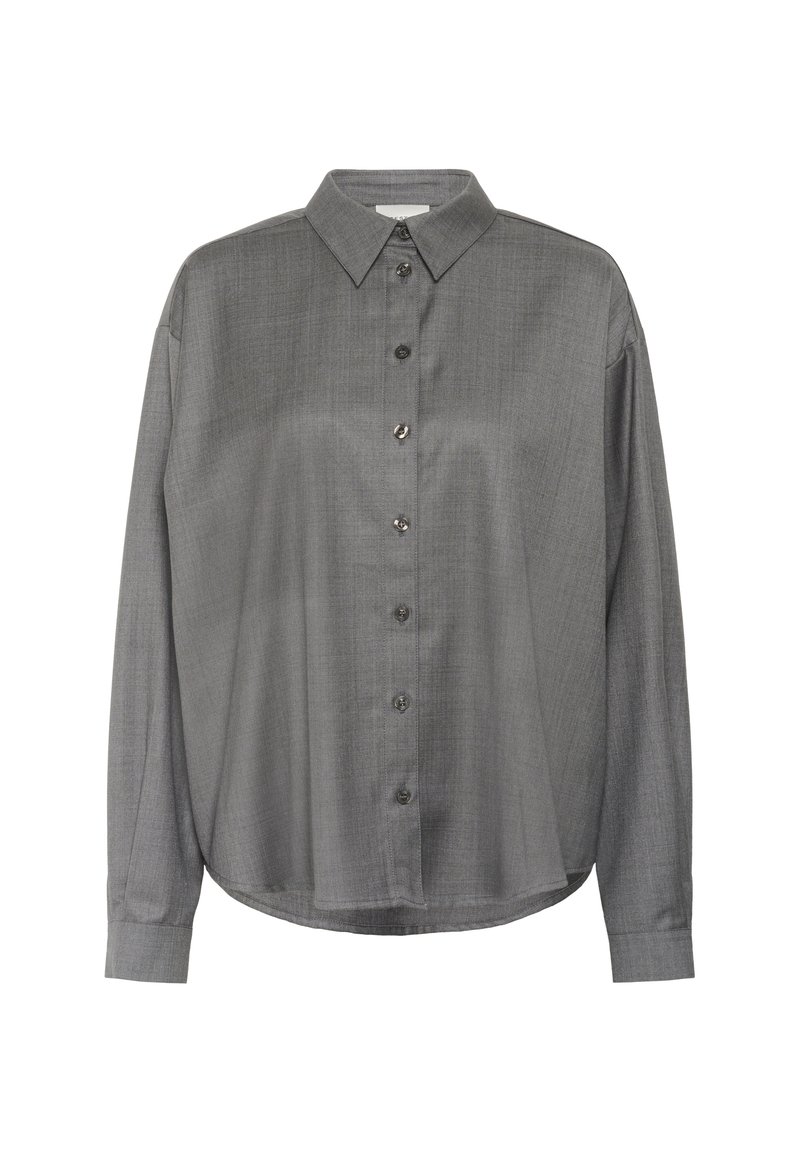 Gestuz GZEFFY - Camicia - dark grey melange/grigio scuro - Zalando.it