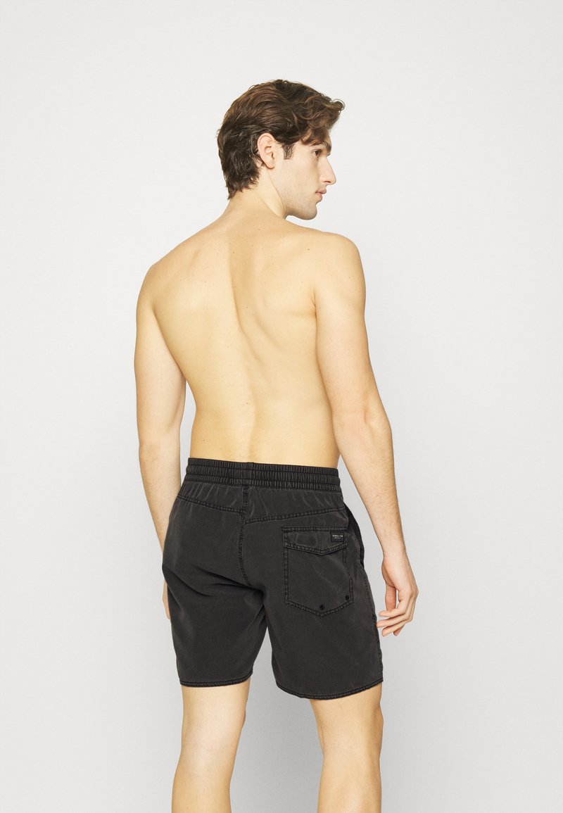 Volcom CENTER TRUNK - Short de bain - black/gris foncé - ZALANDO.BE
