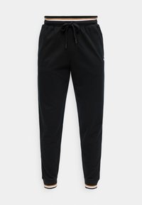 BOSS ICONIC PANTS - Pyjama bottoms - black - Zalando