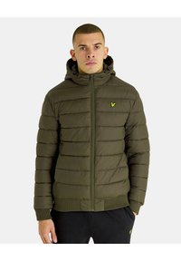 Lyle & Scott WADDED - Vinterjacka - w olive/oliv - Zalando.se