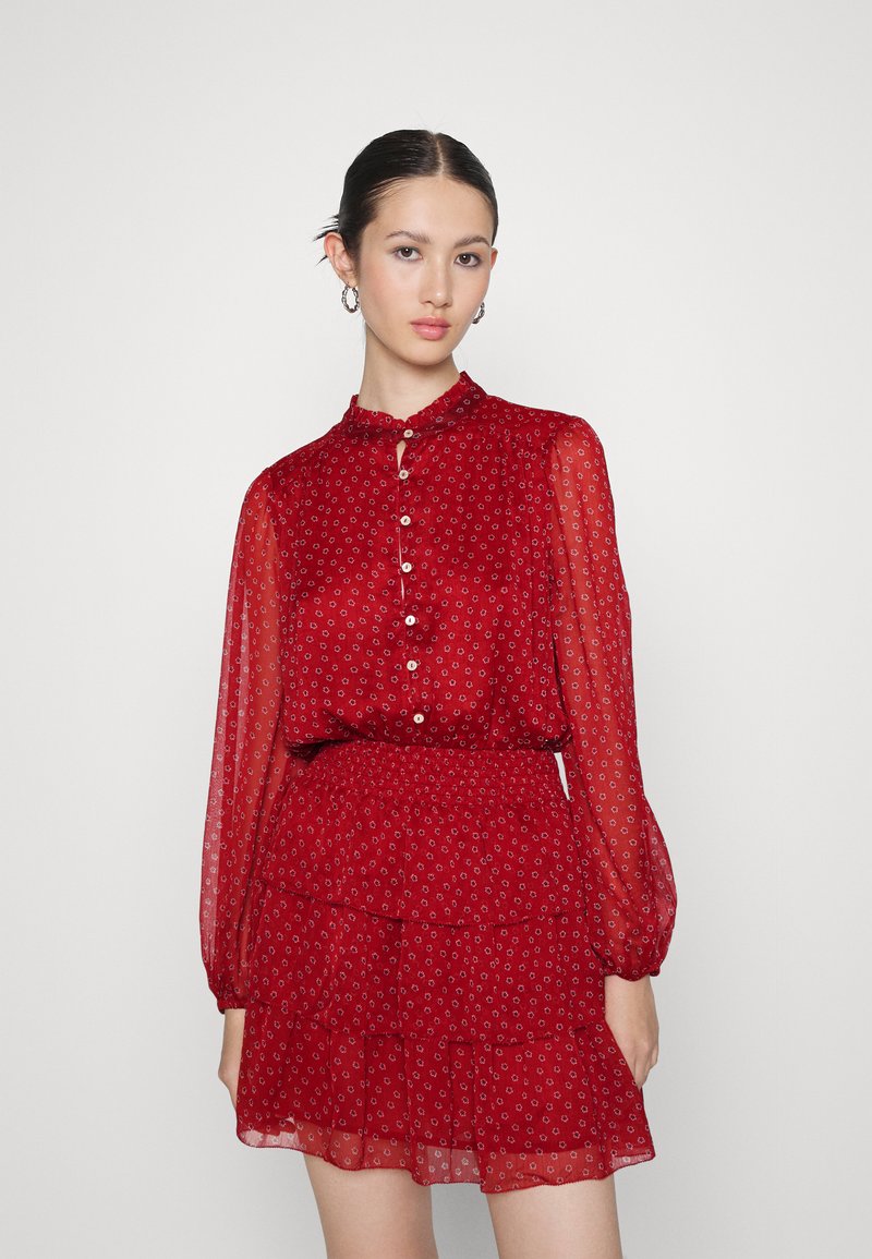Pepe Jeans DELIA - Day dress - red/bordeaux - Zalando.ie