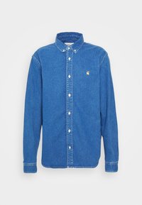 Carhartt WIP WELDON - Camicia - blue heavy stone wash/denim délavé - Zalando.it