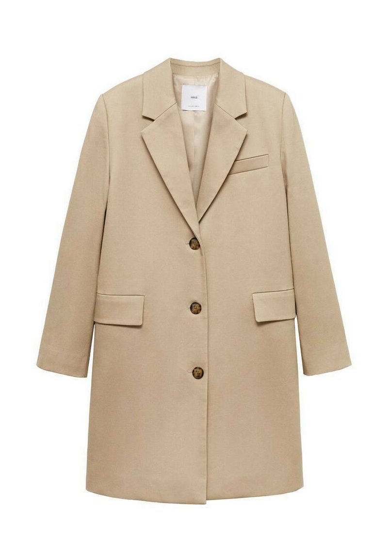 Mango Krátký kabát - beige/béžová - Zalando.cz