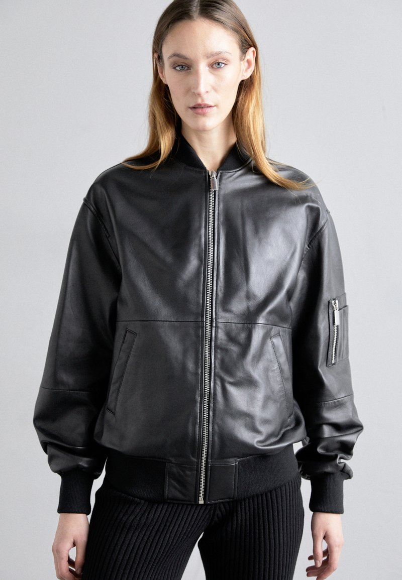 STUDIO ID Bomber Jacket - black - Zalando.ie