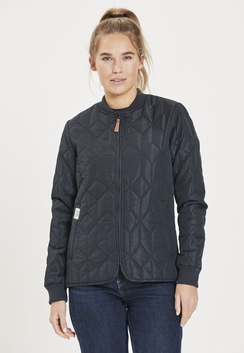 Weather Report QUILTED JACKET - Light jacket - navy blazer/dark blue ...
