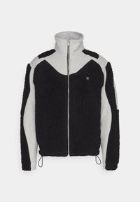 GmbH TWO TONE JACKET UNISEX - Fleecejas - black/grey/grijs - Zalando.be