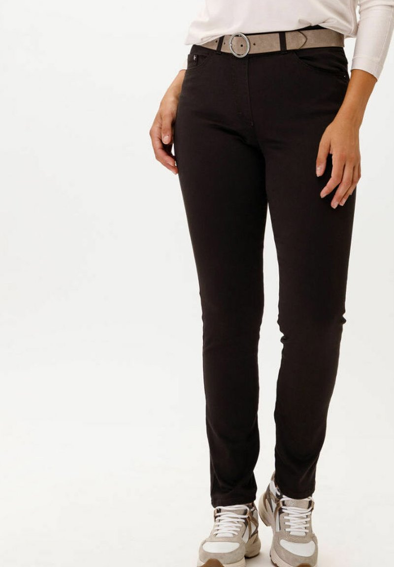 BRAX STYLE LAVINA - Jeans Slim Fit - dark brown/dunkelbraun - Zalando.ch