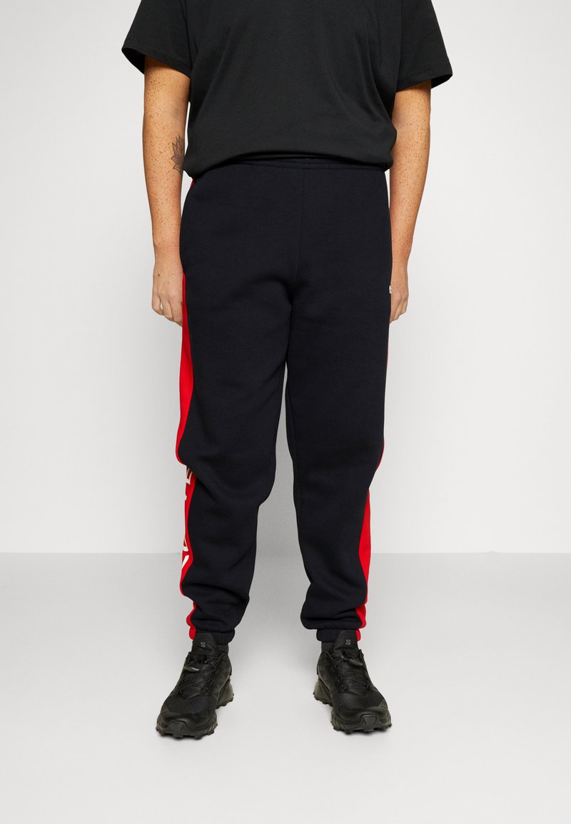 Lacoste Tracksuit bottoms - abysm/red/dark blue - Zalando.co.uk