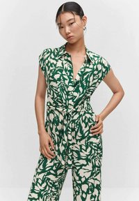 Mango ROMINA - Mono - zelená/verde - Zalando.es