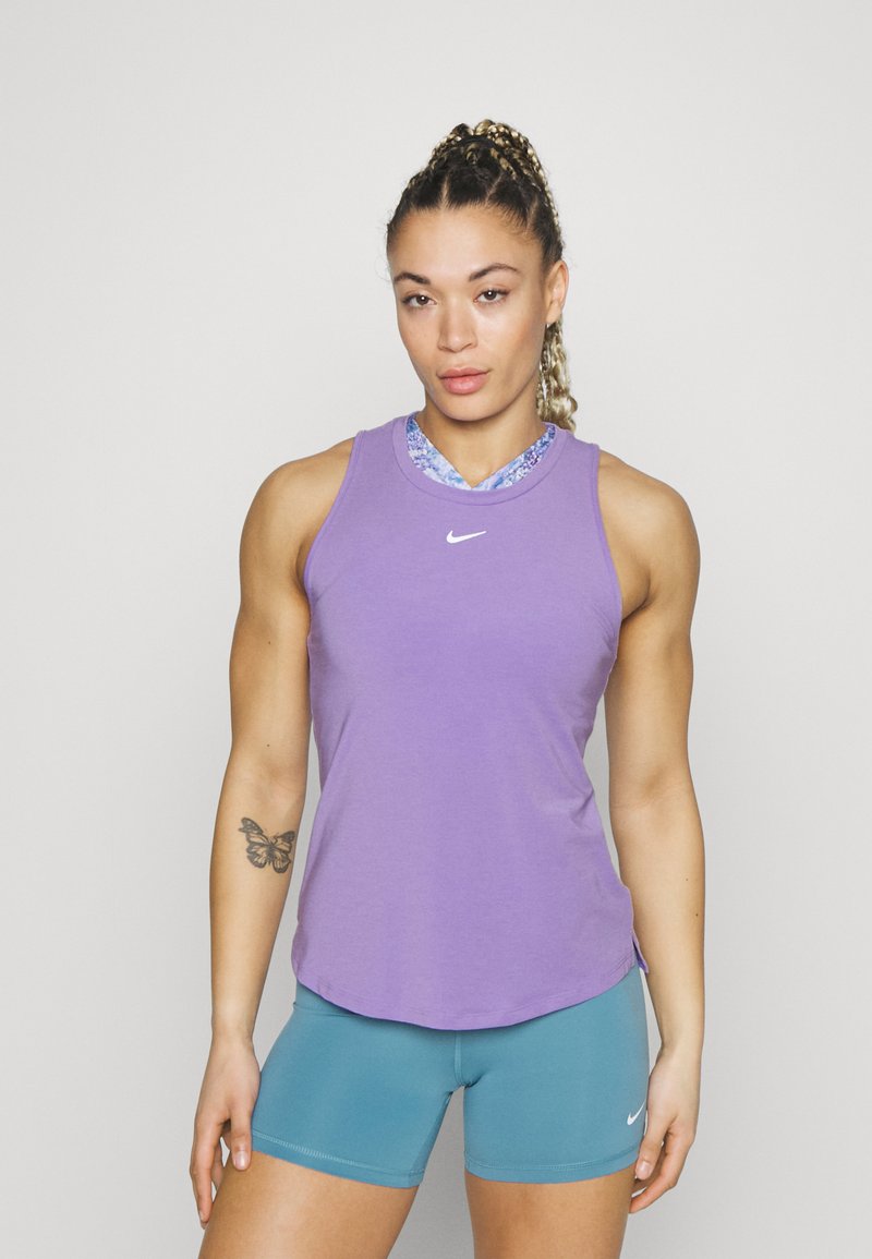 Nike Performance ONE LUXE TANK - Top - space purple/violet - Zalando.ro