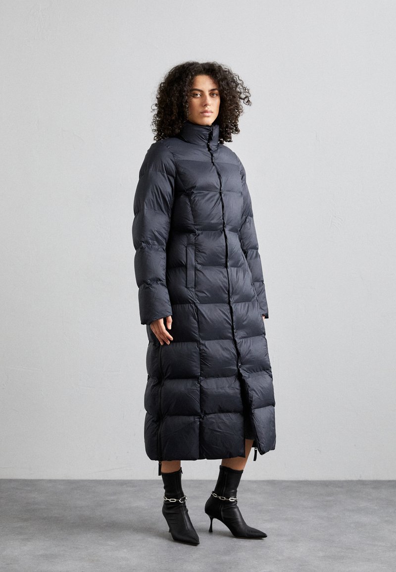 Wood Wood LIVIA LONG PADDED - Wintermantel - black/schwarz - Zalando.at