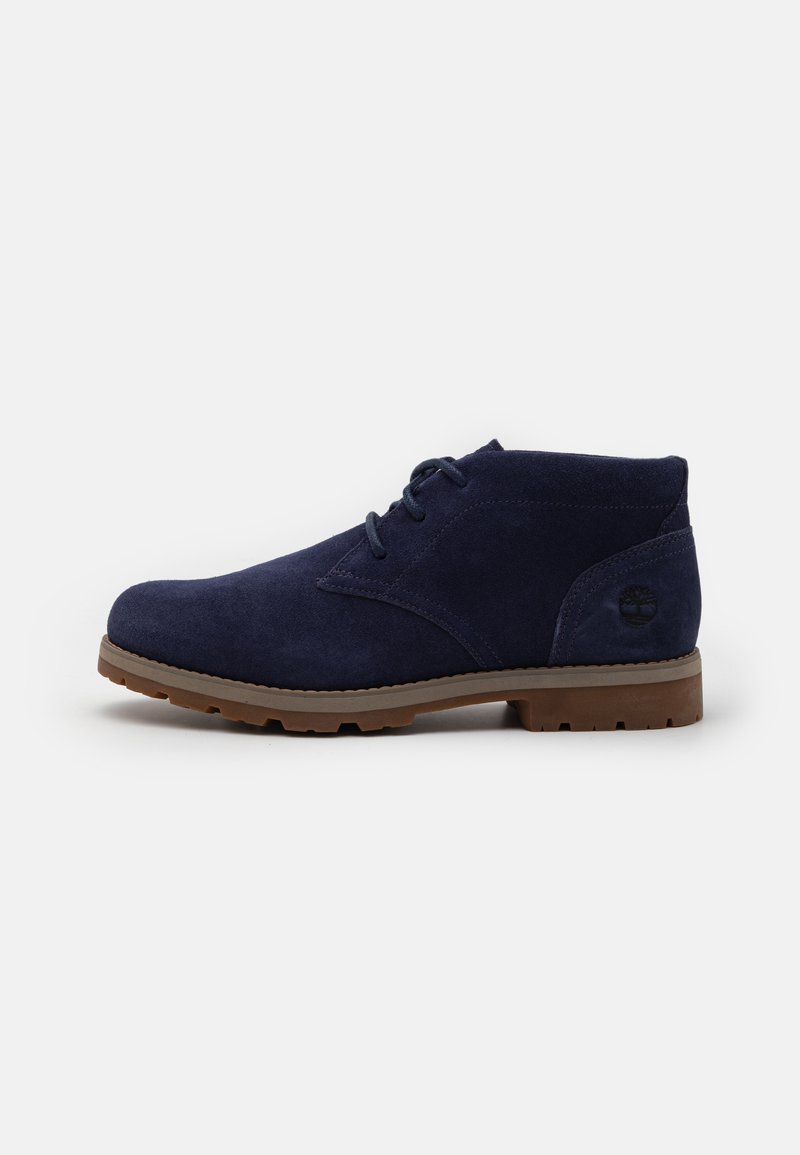 Timberland BRITTON SQUARE - Chaussures à lacets - navy/bleu marine ...