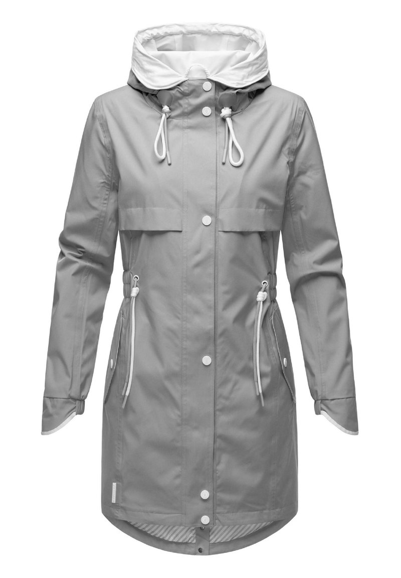 Navahoo XANKAA - Waterproof jacket - grey - Zalando.co.uk