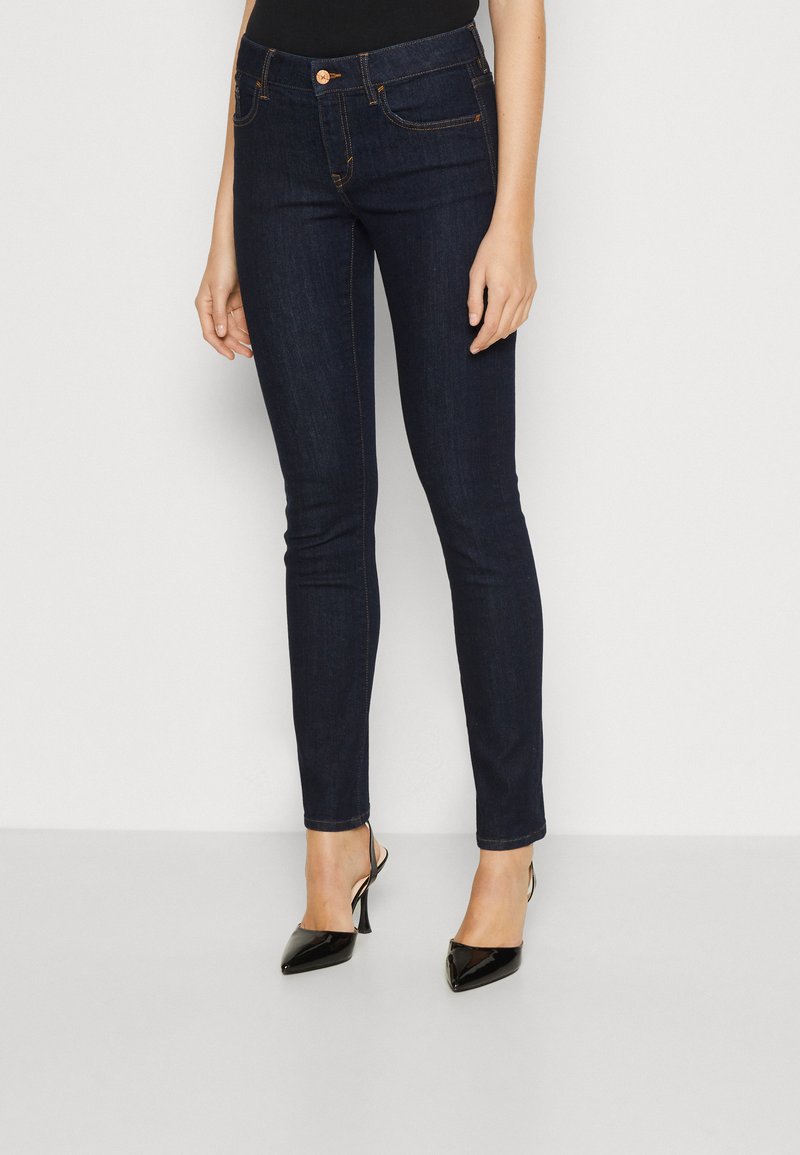 Esprit Vaqueros slim fit - saluda rinse blue/blue denim - Zalando.es