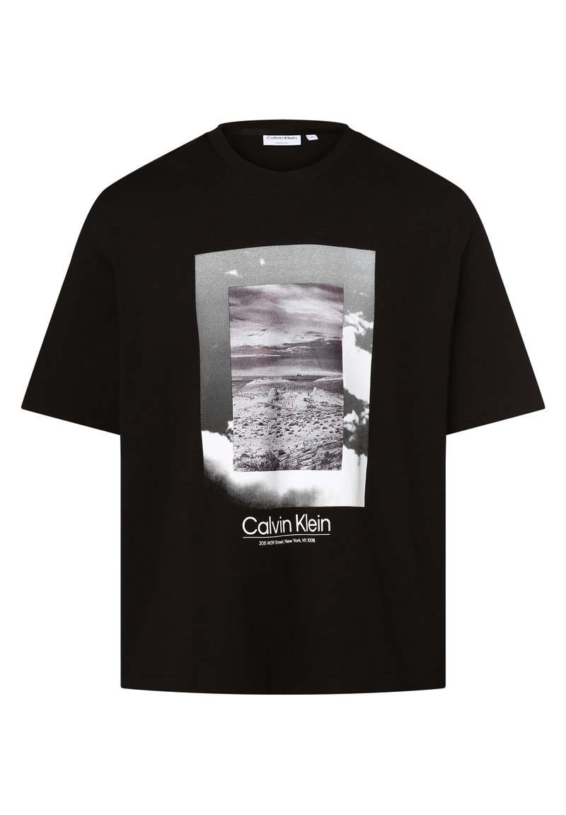 Calvin Klein ARCHIVE PHOTO PRINT MC - T-Shirt print - schwarz - Zalando.de