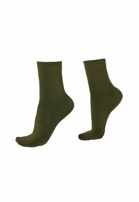 Calzedonia Socks - grun deep military green/khaki - Zalando.ie