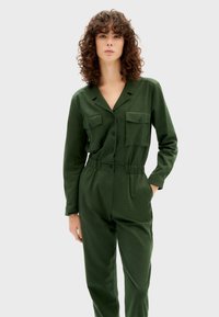 Thinking Mu HANNAH - Jumpsuit - bottle green/dunkelgrün - Zalando.de