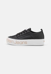 Calvin Klein Jeans WRAP AROUND LOGO - Trainers - black - Zalando.co.uk