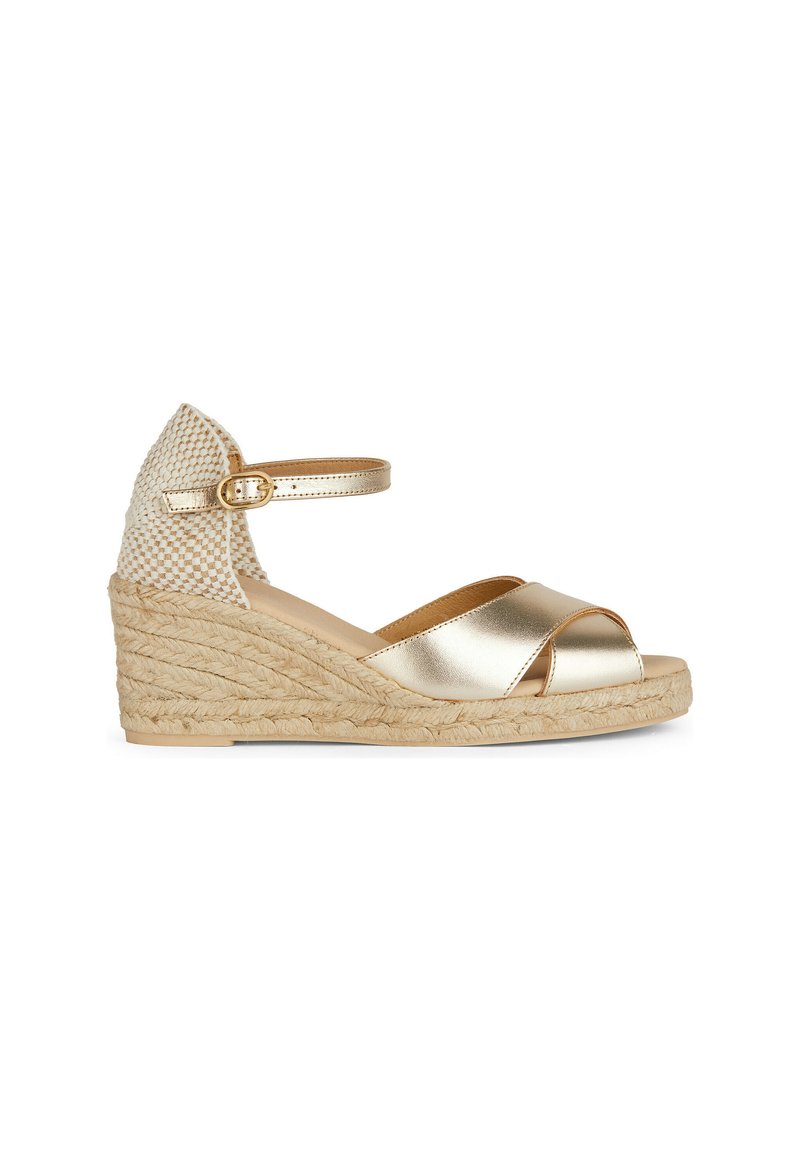 Geox D GELSA - Espadrilles - light gold/doré - ZALANDO.FR