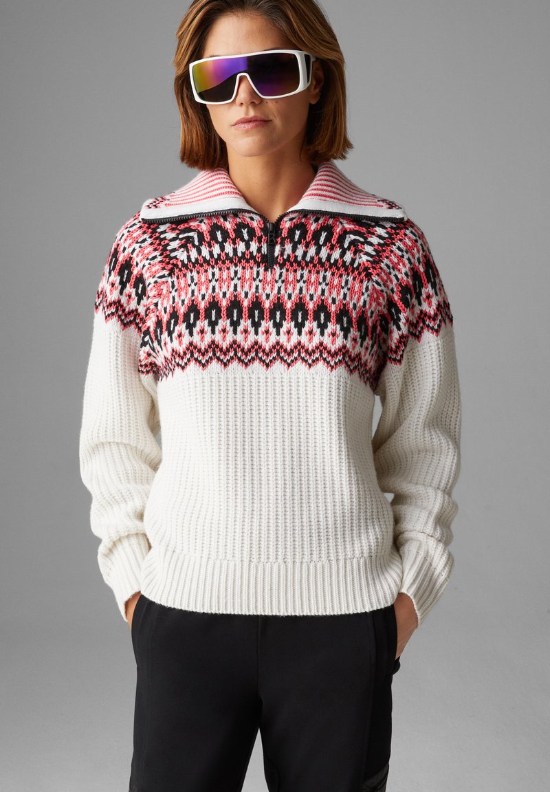 Bogner Fire + Ice DORY - Jumper - offwhite/off-white - Zalando.co.uk