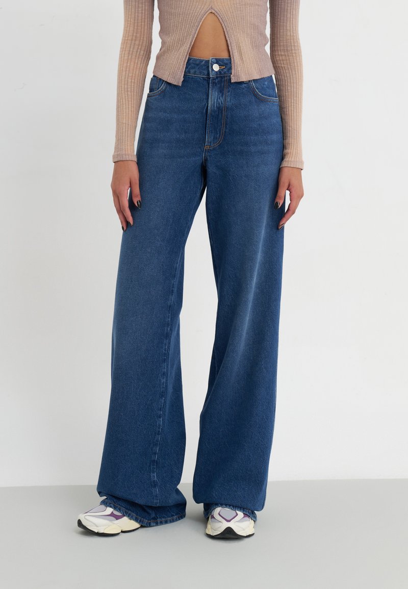 Even&Odd Tall Relaxed fit jeans - dark blue denim/dark-blue denim ...