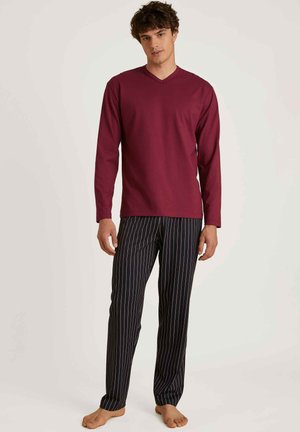 Calida LANG SET - Nachtwäsche Set - blue night/dunkelblau - Zalando.de