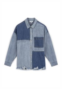 Twist RELAXED FIT COLORBLOCK - Skjortebluser - blue/blå - Zalando.dk